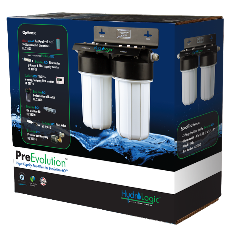 PreEvolution™ Dechlorinator System with KDF85/55 Catalytic Carbon Filt